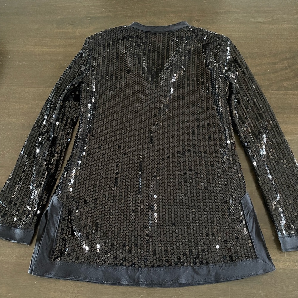 Tory Burch Black Sequin Tunic - Gem